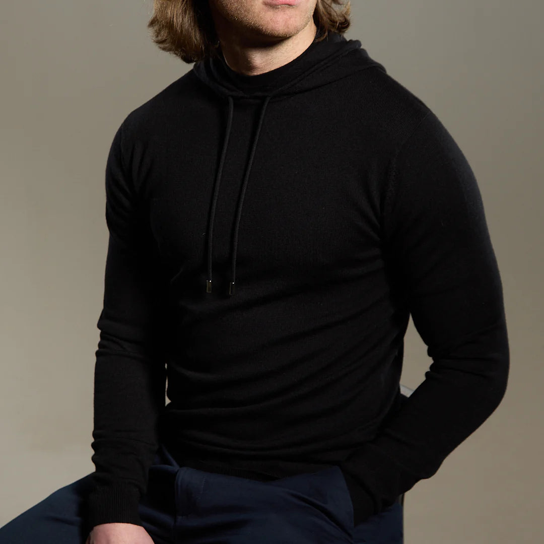 Malenzo Sorrento Black Hoody – Maze Clothing